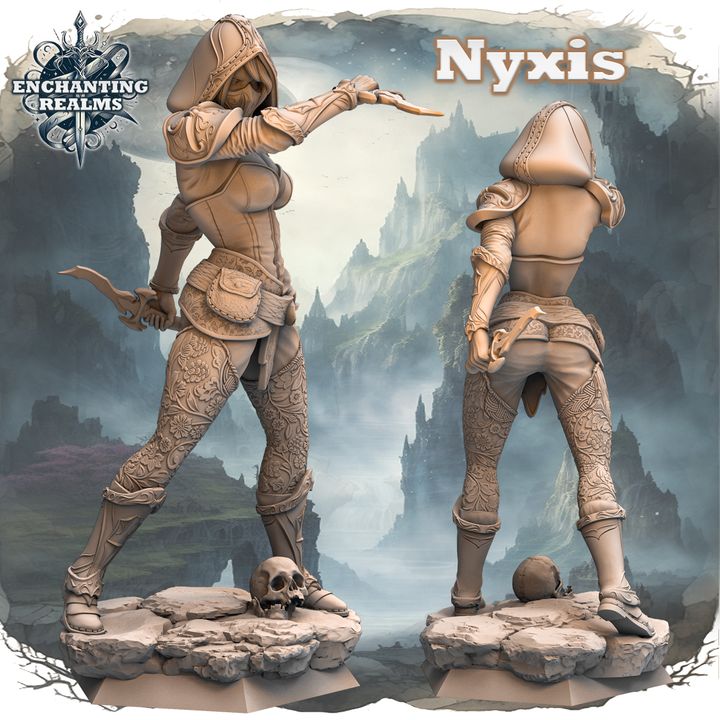 3D Printable Nyxis 1:12 /NSFW version added/ by Haito